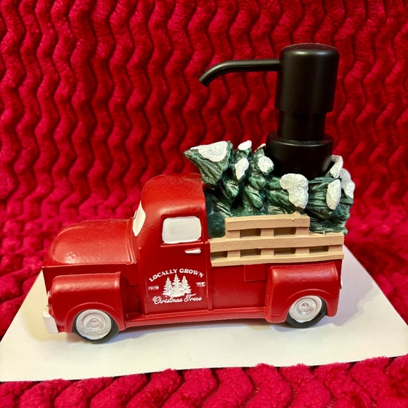 Holiday | New Santas Workshop Christmas Red Truck Lotionsoap Pump ...